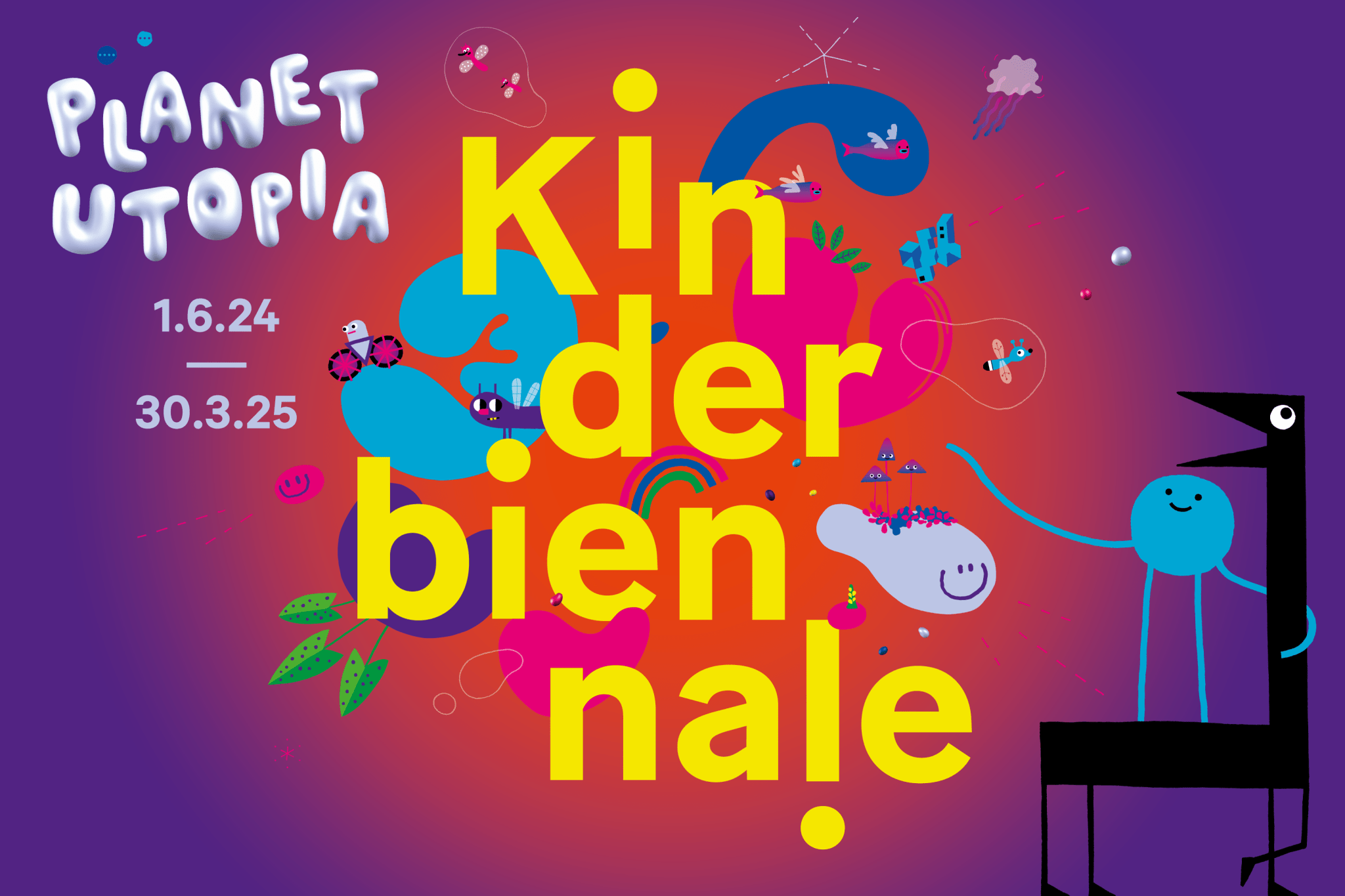 „PLANET UTOPIA“ Kinderbiennale: Dresden bis 30.03.2025